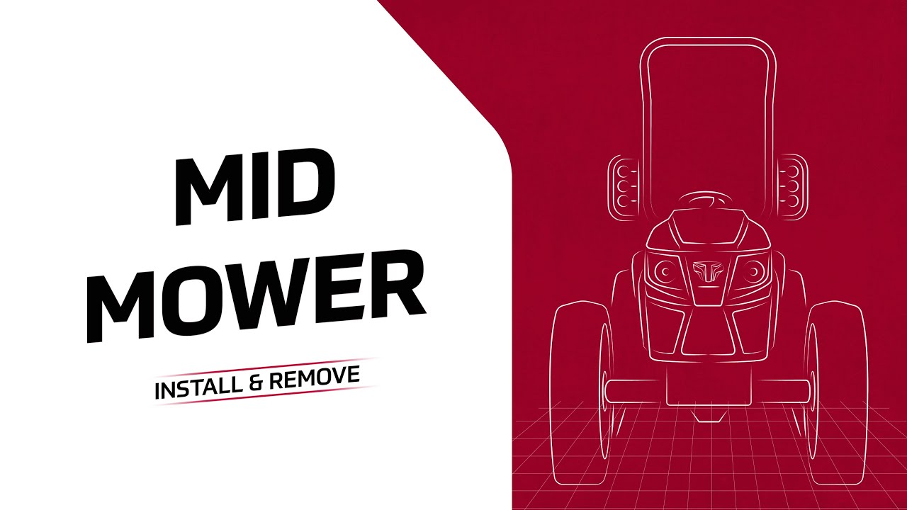 Service Series #19: [T25] Mid Mower Install & Remove