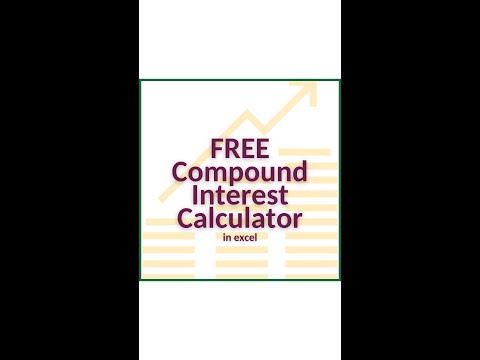 FREE Compound Interest Calculator in Excel