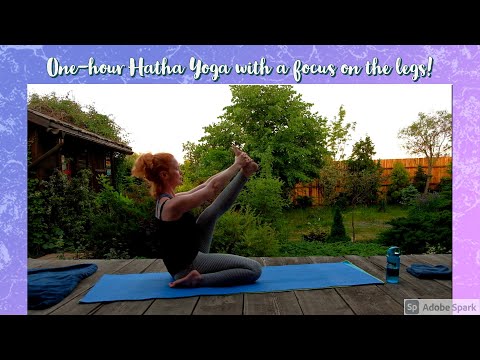 One-hour Hatha Yoga class with a focus on the legs