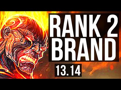 BRAND & Blitz vs EZ & Taric (ADC) | Rank 2 Brand, 4/1/15, 400+ games | NA Challenger | 13.14