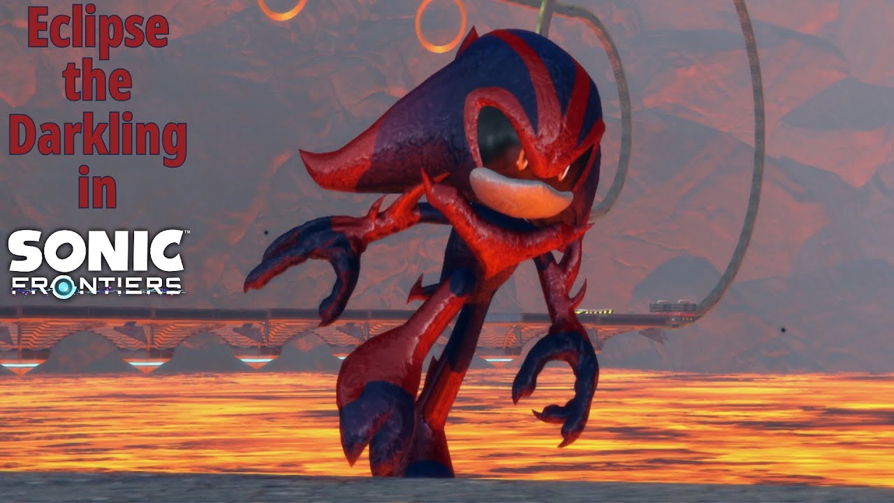 Eclipse the Darkling in sonic frontiers