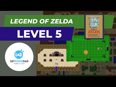 Zelda NES Flute Location - Legend of Zelda Walkthrough - Level 5