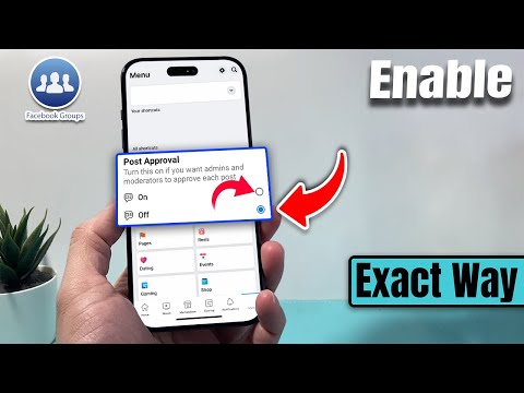 How To Turn On Post Approval In A Facebook Group - Full Guide