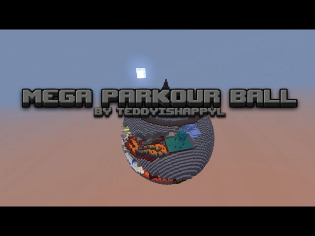 Parkour Ball Mega Minecraft Map