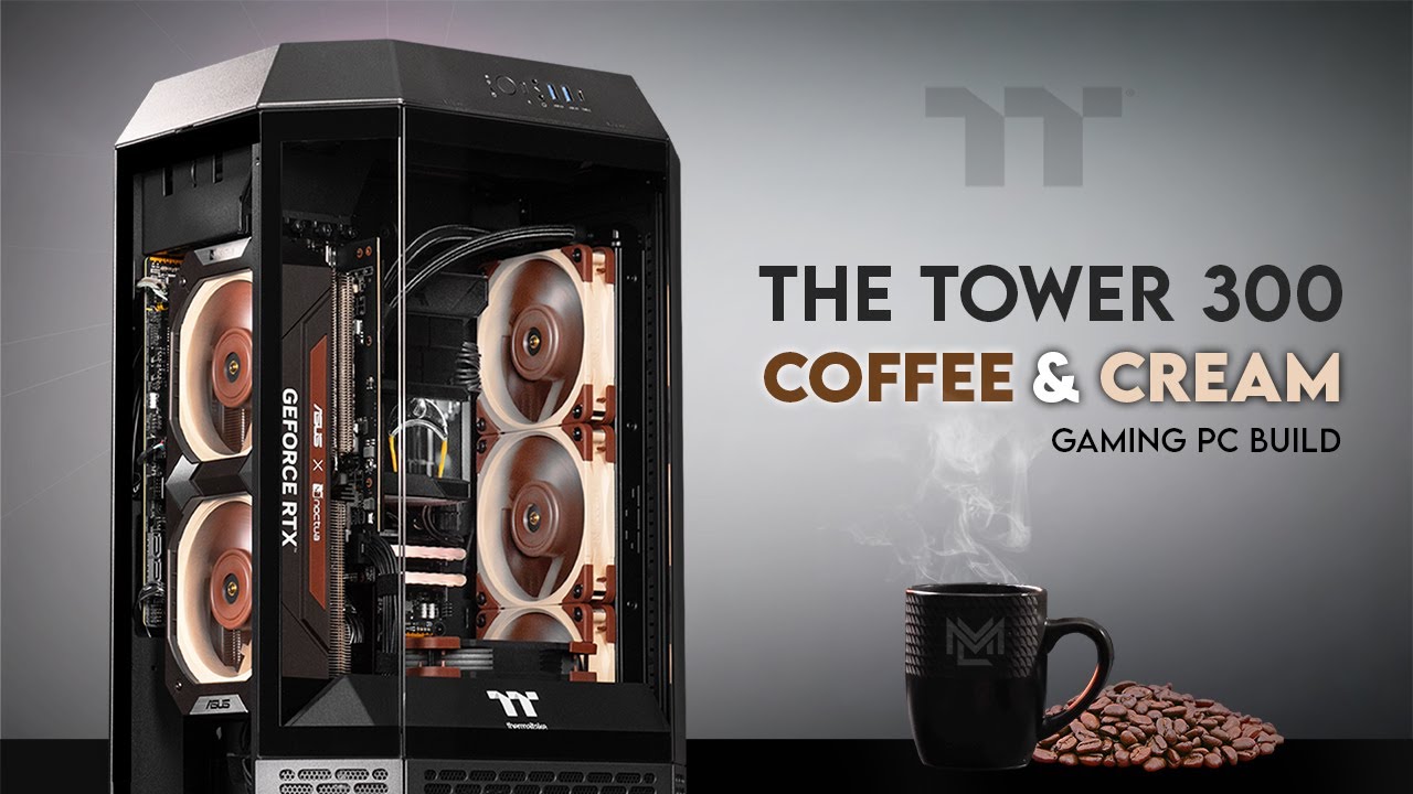 Case Thermaltake Tower 300 Black (mATX/Mid Tower/Màu Đen/3 Fan)