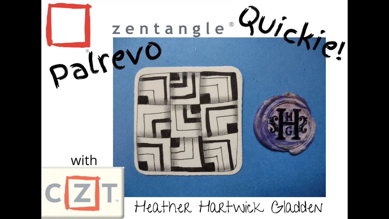 Zentangle® Quickie: Palrevo