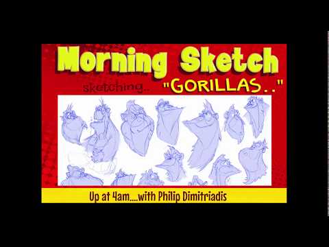 Sketching Gorilla Faces