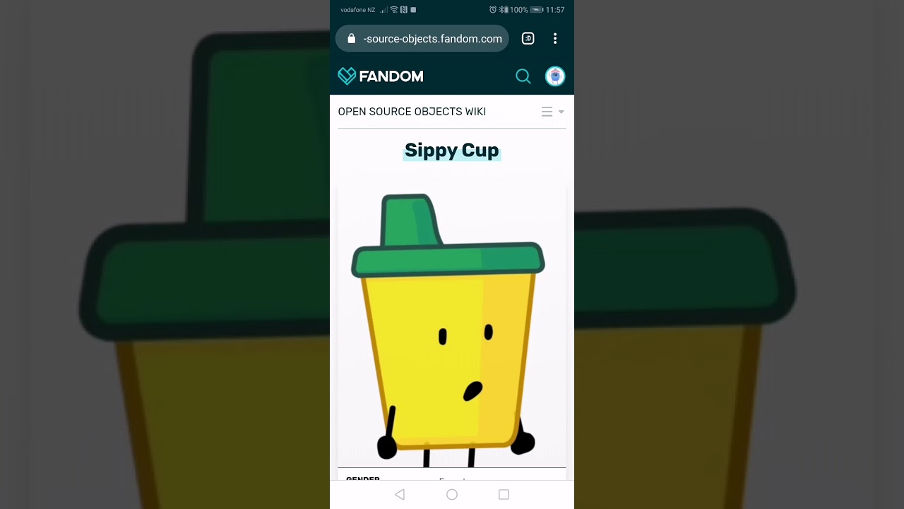 Sippy cup - Open Source Objects wiki