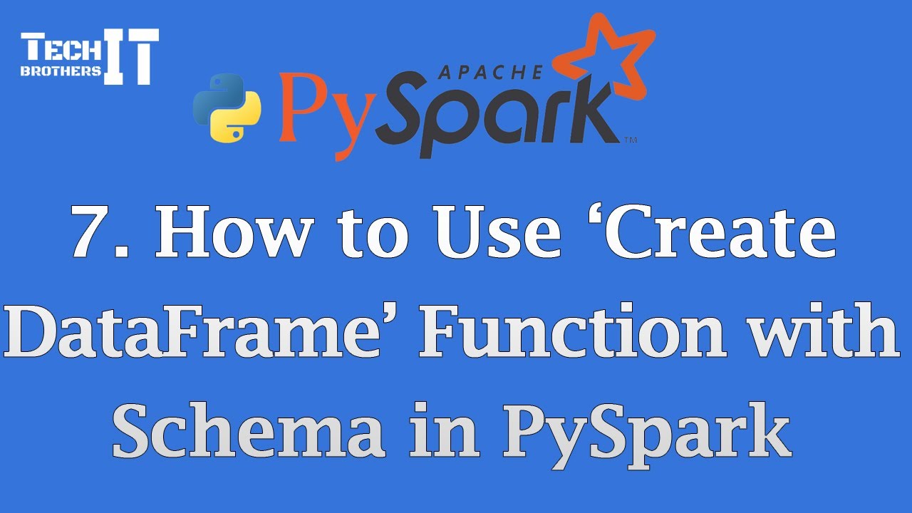 How to Use createDataFrame Function with Schema in PySpark to create DataFrame | PySpark Tutorial