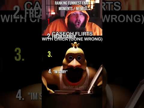 Ranking Funniest Fnaf Moments 2