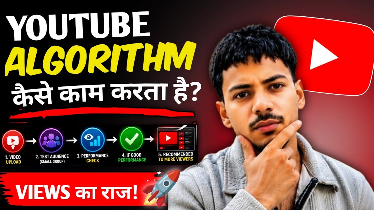 YouTube Algorithm Kaise Kaam karta Hai?2026 Complete Guide 
