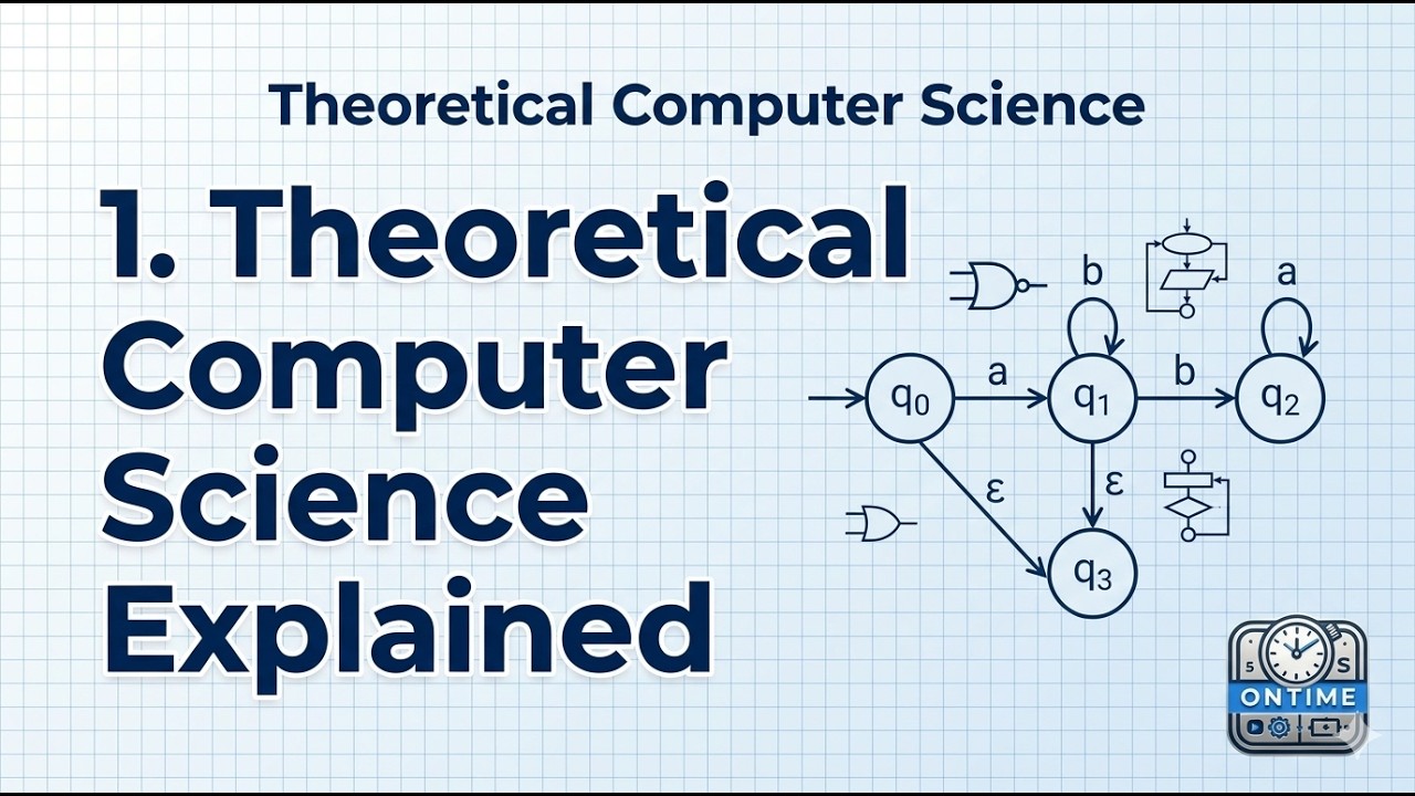 1. Theoretical Computer Science Explained | Foundations of TCS Made Simple | TCS