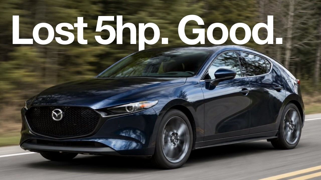 Mazda Made The 2026 Mazda3 Slower. You Should Be Thrilled.