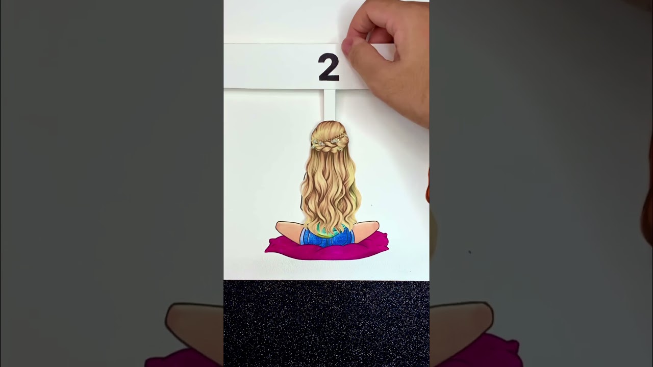 Which hairstyle is your favorite? 👩🏾‍🦱👩🏻‍🦳🧑‍🦲 #artwork #hairstyle #tutorial #creative