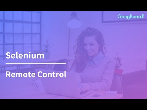 Selenium - Remote Control | GangBoard