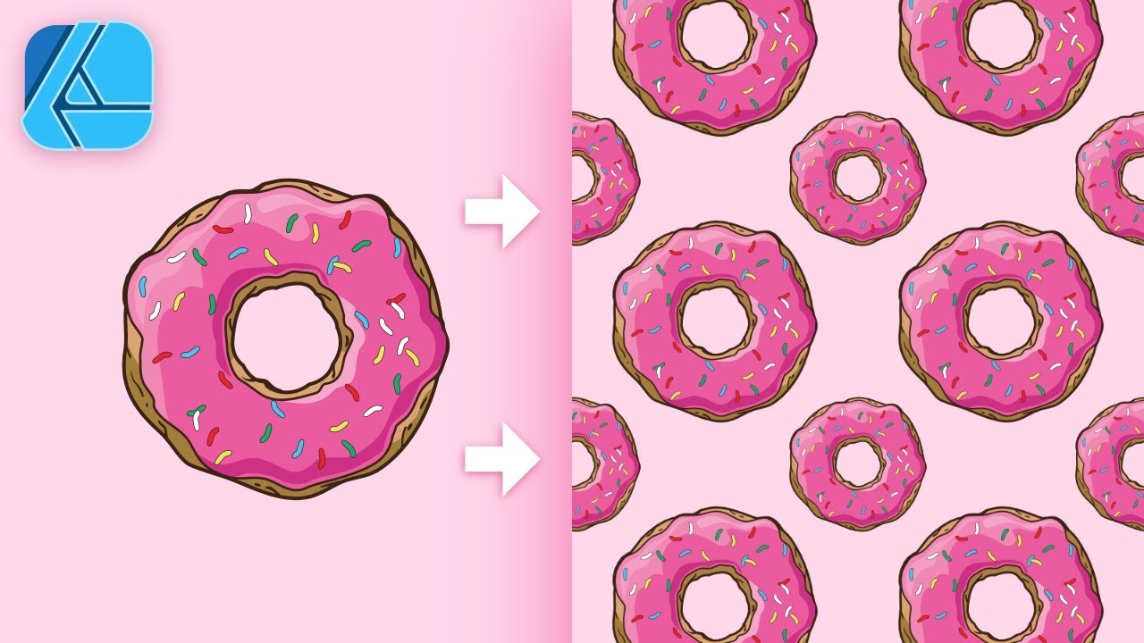 Turn A Single Object Into A Repeat Pattern In Affinity Designer