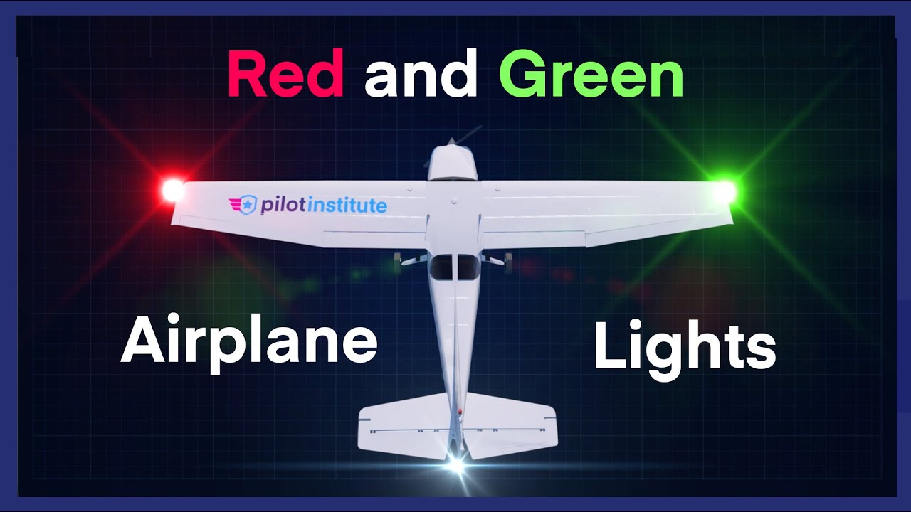 Aircraft Lights: Red and Green Airplane Light Meaning
