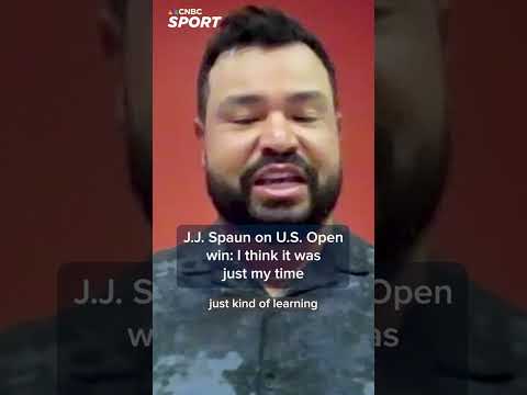 J.J. Spaun on U.S. Open win: I think it was just my time