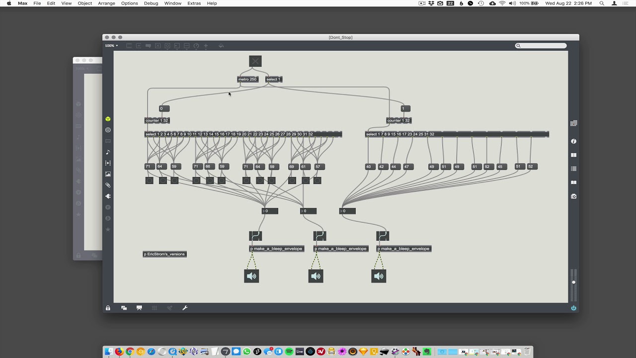 Max/MSP - Dont_Stop