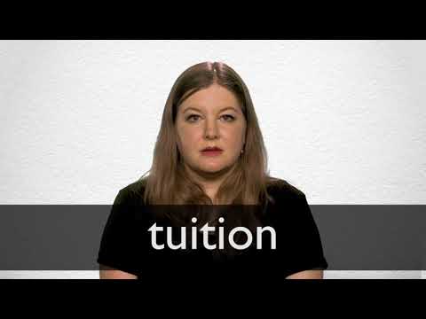 TUITION definition in American English | Collins English Dictionary