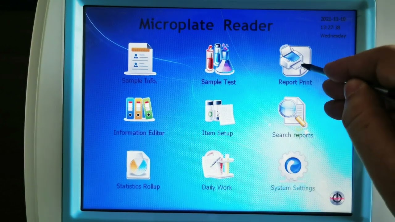 Microplate Reader, MPR-H200B operation video