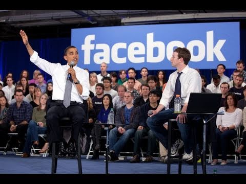Obama at the Facebook town hall « Jon Talks Politics...