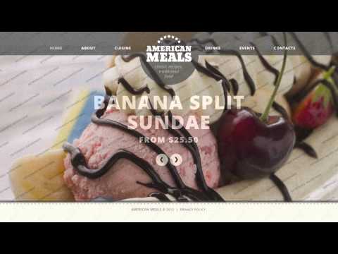 Cooking Website Template