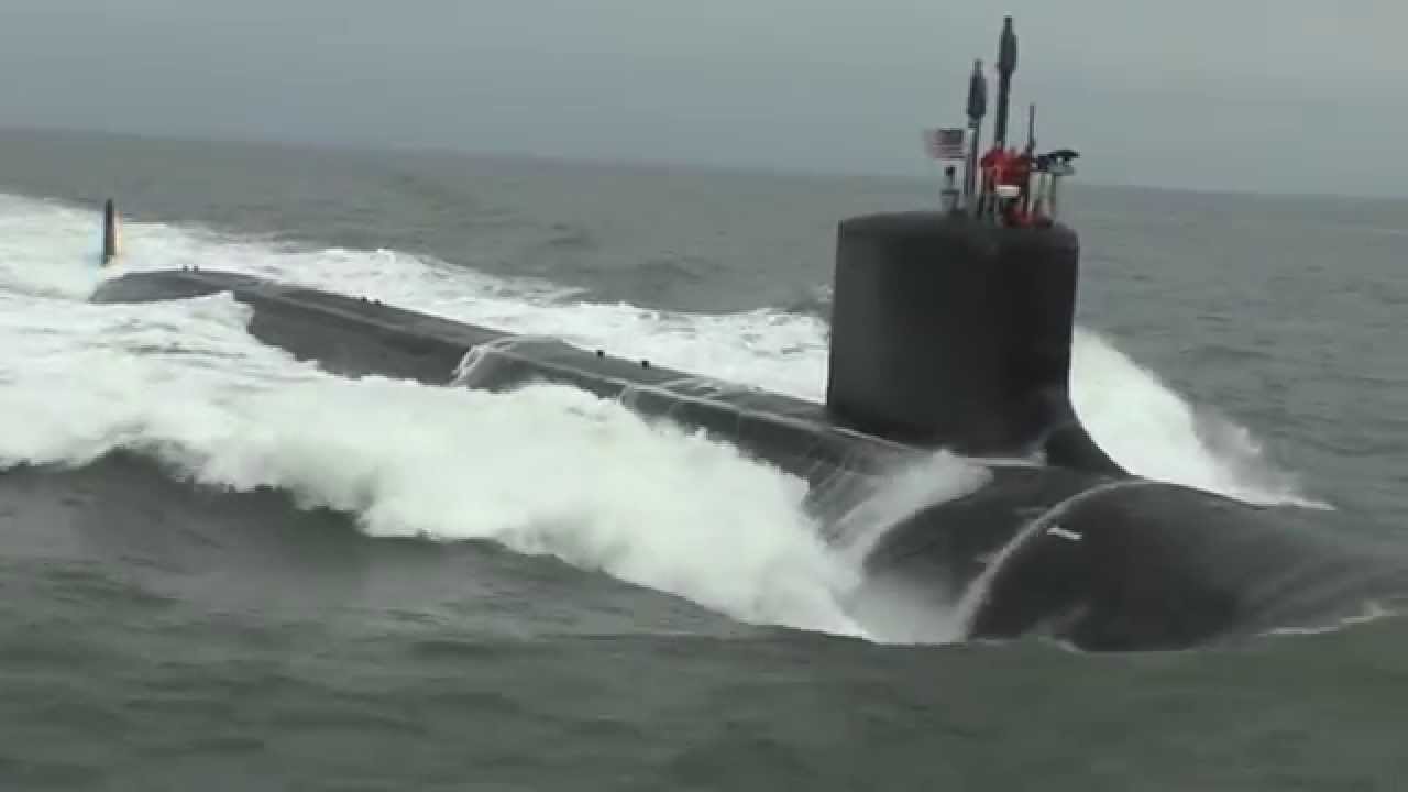 Virginia-class submarine John Warner (SSN 785) completed alpha sea trials HII US Navy