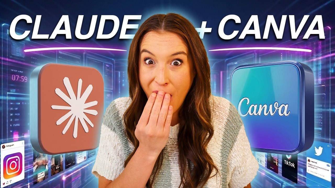I created 60 Social Media Designs in 8 Minutes using Claude + Canva 🤯
