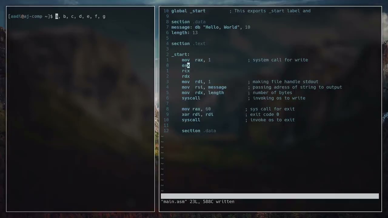 Introduction to Systems Programming #1