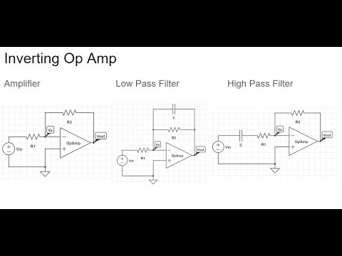 Op Amp Low Pass and High Pass Filter