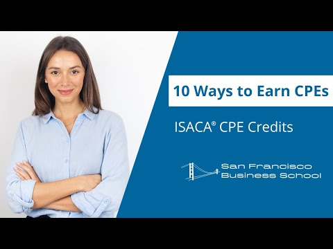 10 Ways to Earn CISA CPE Credits - CISA Renewal Ways