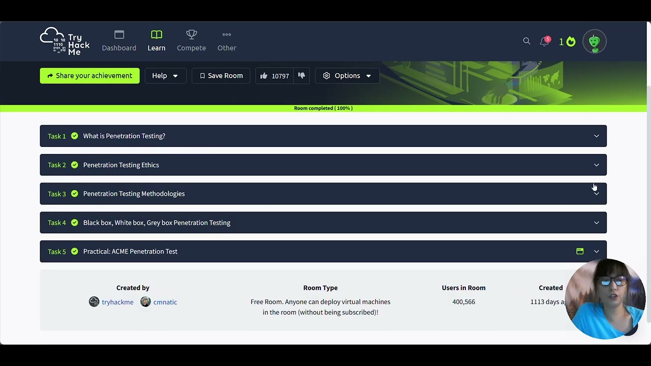 TryHackMe | CompTIA Pentest+ | Pentesting Fundamentals