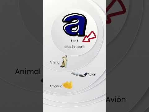 La vocal A - The vowel A