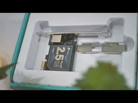 UNBOXING TP-Link TX201 - karta sieciowa PCI Express, 2,5Gb/s