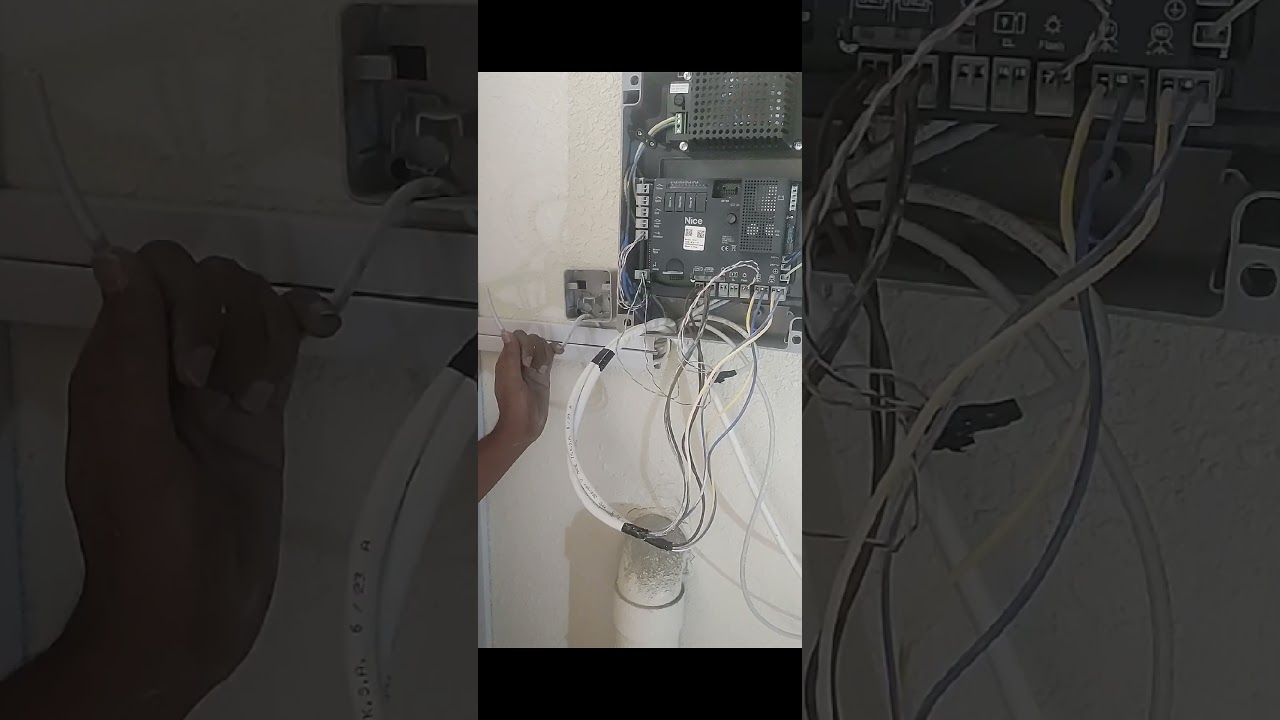 Nice MCA1 Installation #nice #nicemca1 #autodoor #mca #came #swinggatemotors #swinggate