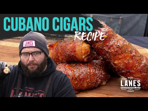 How To Make Smoked Cubano Cigars - Appetizer Recipe