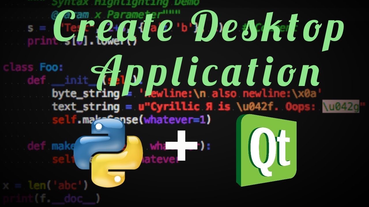 PyQt5 Tutorial - Installation and Create your first Project