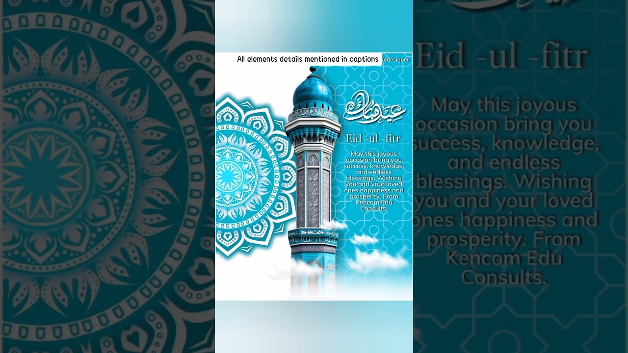 Eid ul Fitr Canva Post Tutorial 🌙 | Viral Eid Design in Canva 2026 ✨