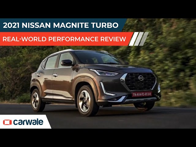 Nissan Magnite Turbo MT Test | Real World Acceleration, Braking, Load ...