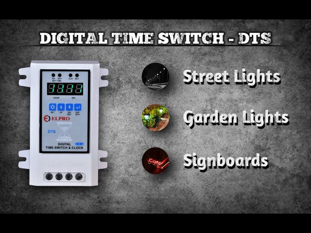 Digital Timer Switch - Electronic Timer Switches Manufacturer from ...
