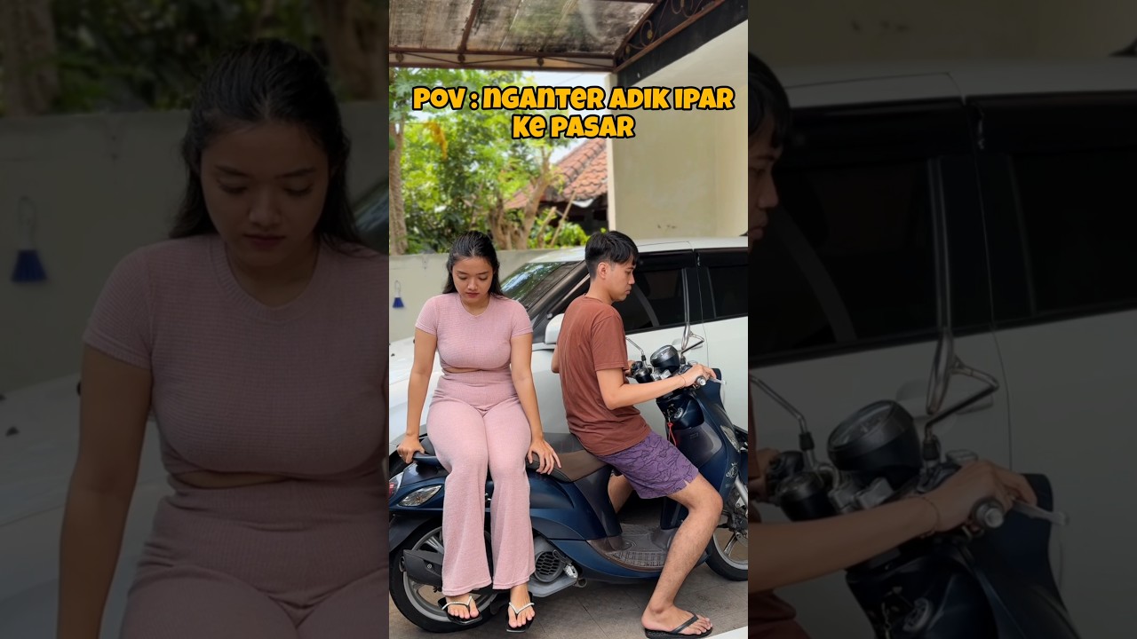 KETIKA NGANTER ADIK IPAR KE PASAR