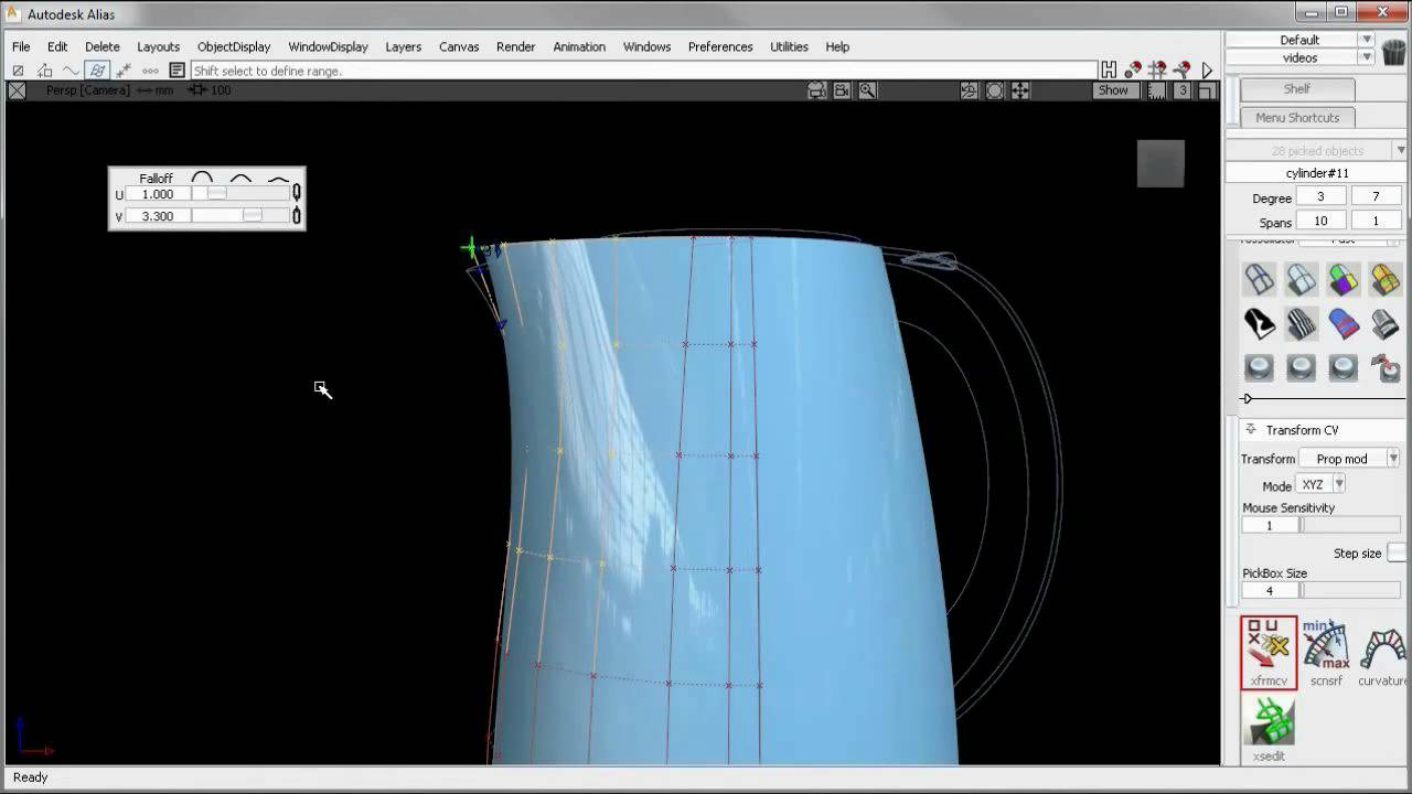 Autodesk Alias 2012: Modeling Enhancements