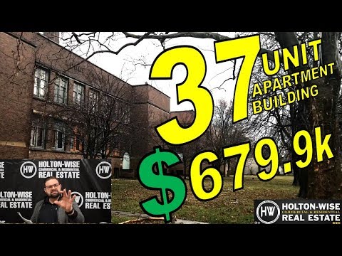 37 Unit Apartment Building in Cleveland, Ohio | Investment Properties For Sale - 1075 E 74