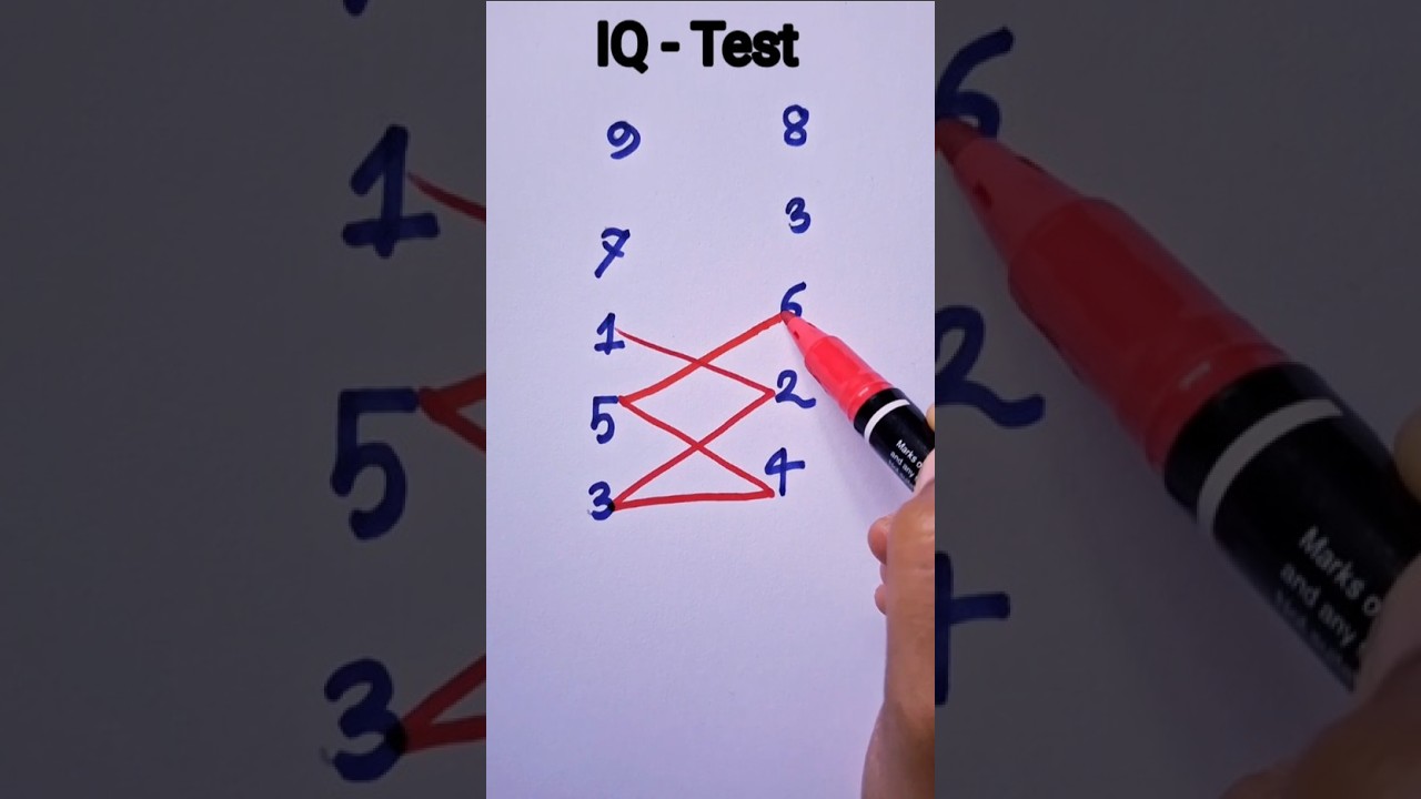 Amazing Iq Test! 😱 #shorts #maths #iqtest