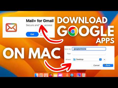 Download Google Apps on MacBook - Install Chrome, Gmail on Mac Air, Pro, Pro Max, Mini, iMac
