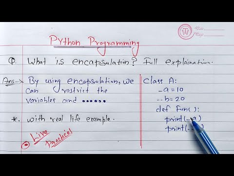 Learn Python Encapsulation | Learn Coding - Mind Luster