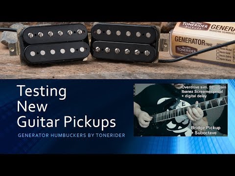 Tonerider Generator Bridge Pickup 2022 - Black | Reverb