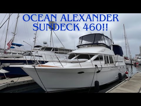 1999 Ocean Alexander Sundeck 460 Trawler for sale - YachtWorld