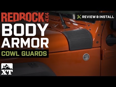 Jeep Wrangler RedRock 4x4 Body Armor Cowl Guards (2007-2017 JK) Review & Install